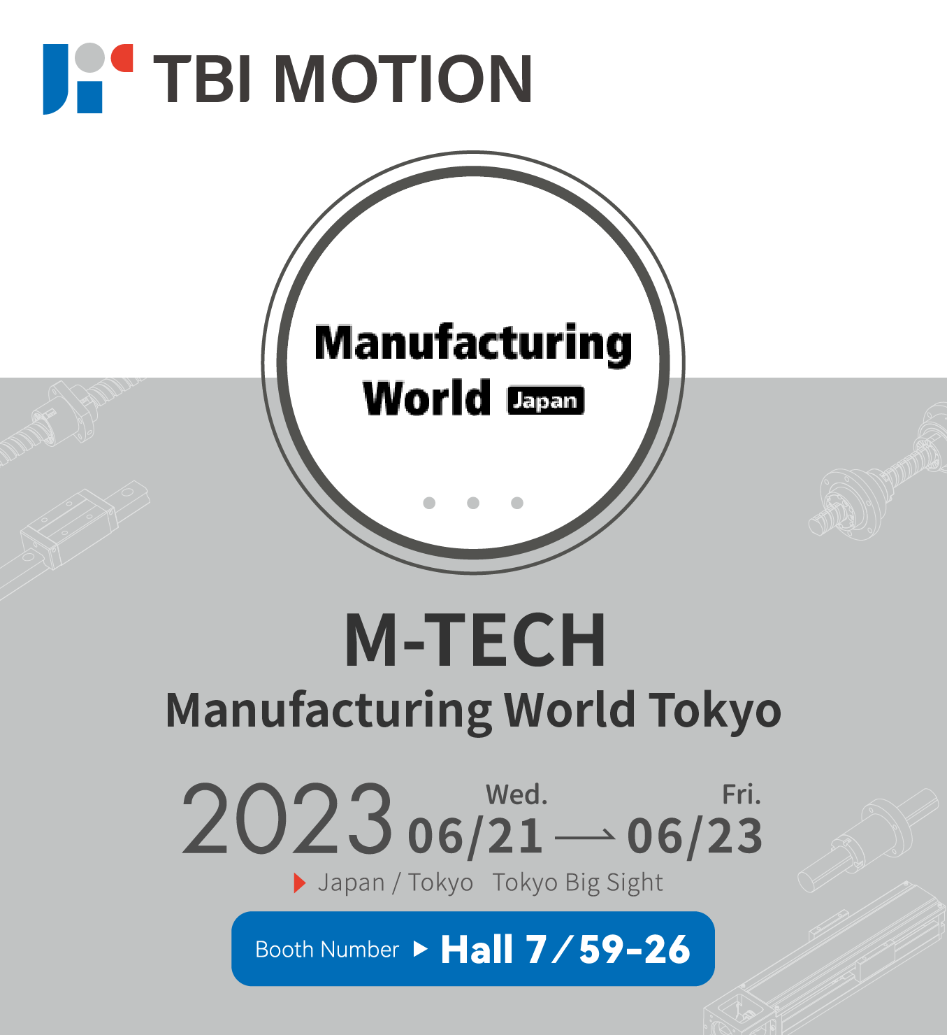 第35回 日本 ものづくり ワールド | TBI MOTION TECHNOLOGY CO.,LTD