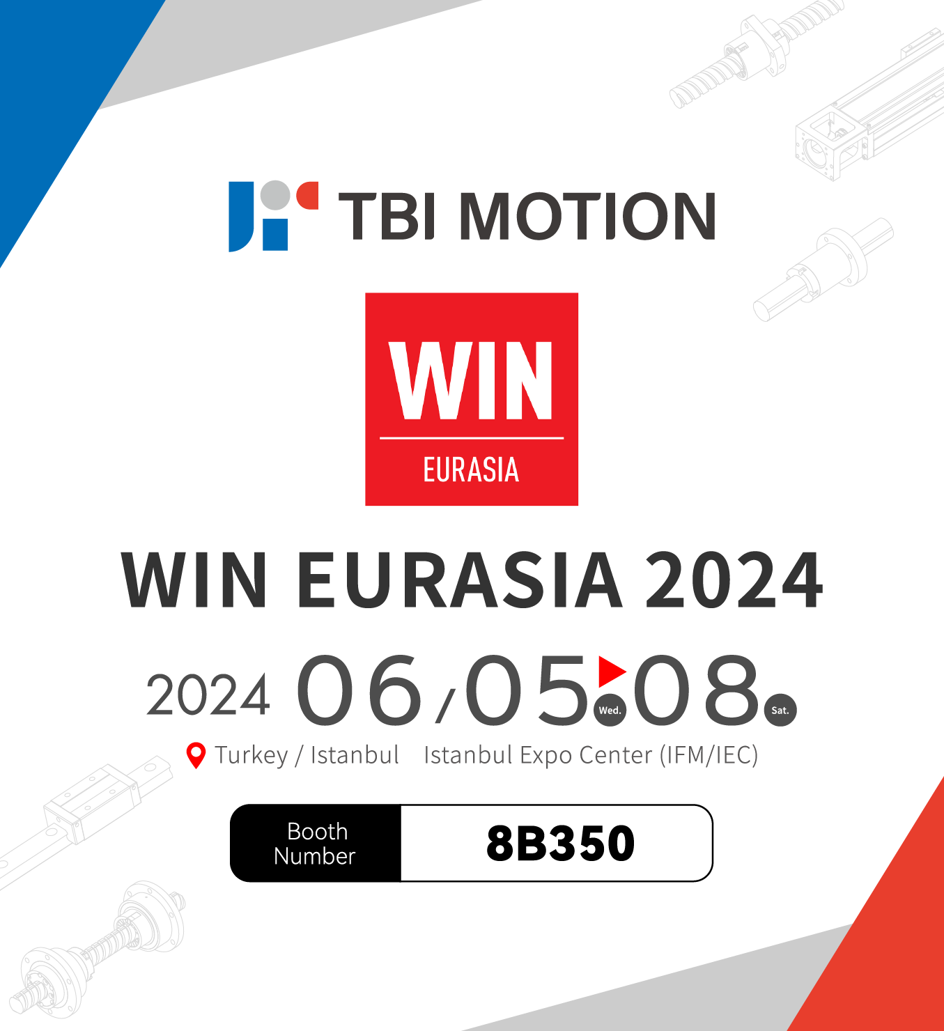 WIN EURASIA 2024 | TBI MOTION TECHNOLOGY CO.,LTD
