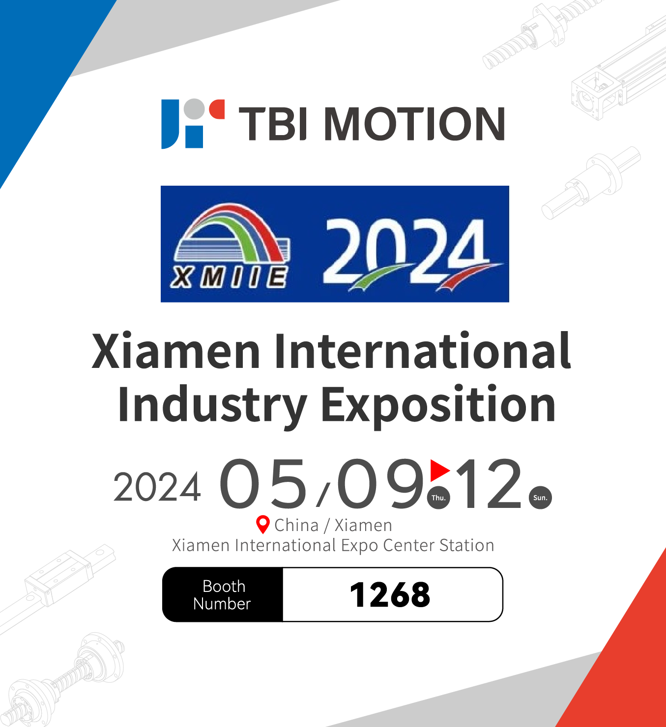 Xiamen International Industry Exposition | TBI MOTION TECHNOLOGY CO.,LTD