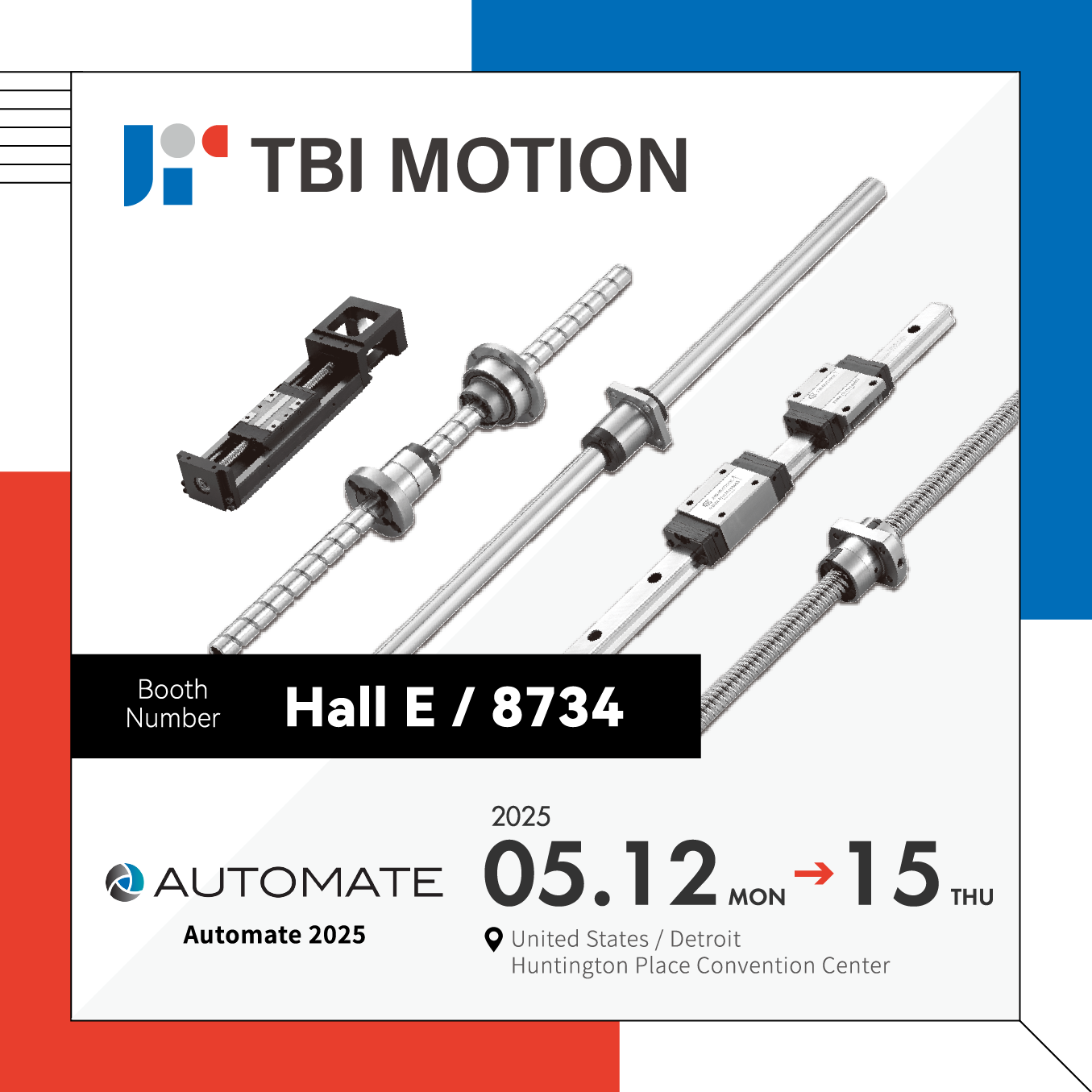 Automate 2025 | TBI MOTION TECHNOLOGY CO.,LTD